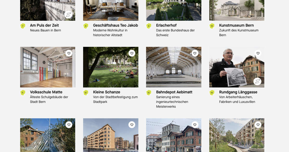Open House Bern - UNSER PROGRAMM STEHT